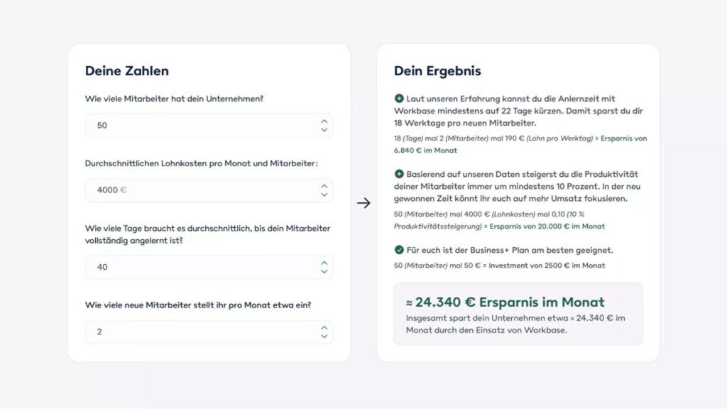 Workbase: Produktivität steigern mithilfe einer Mitarbeiterplattform